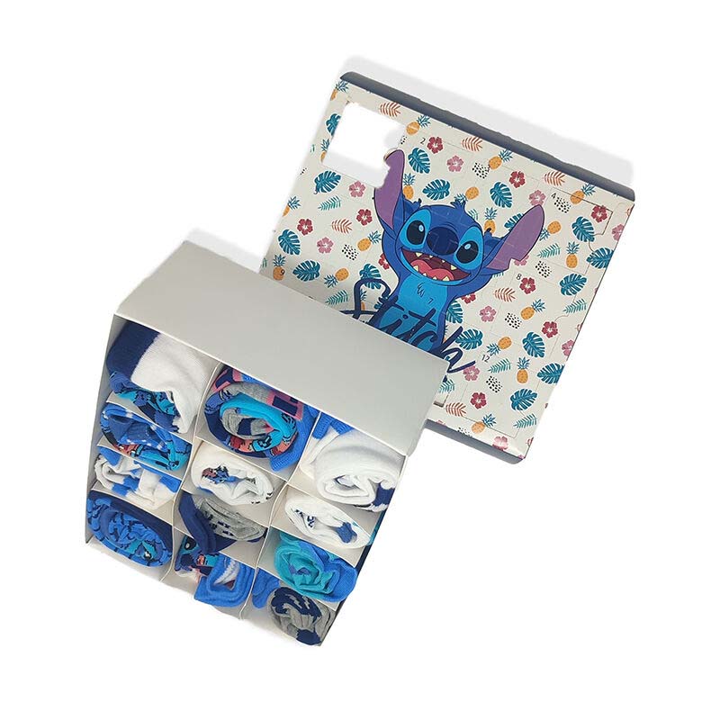 DISNEY - 12 Ζευγάρια Κάλτσες - Stitch - Eshop | 4-box | Gadgets